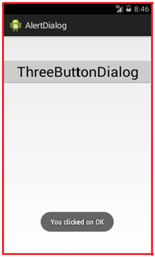 Android Alert Dialog